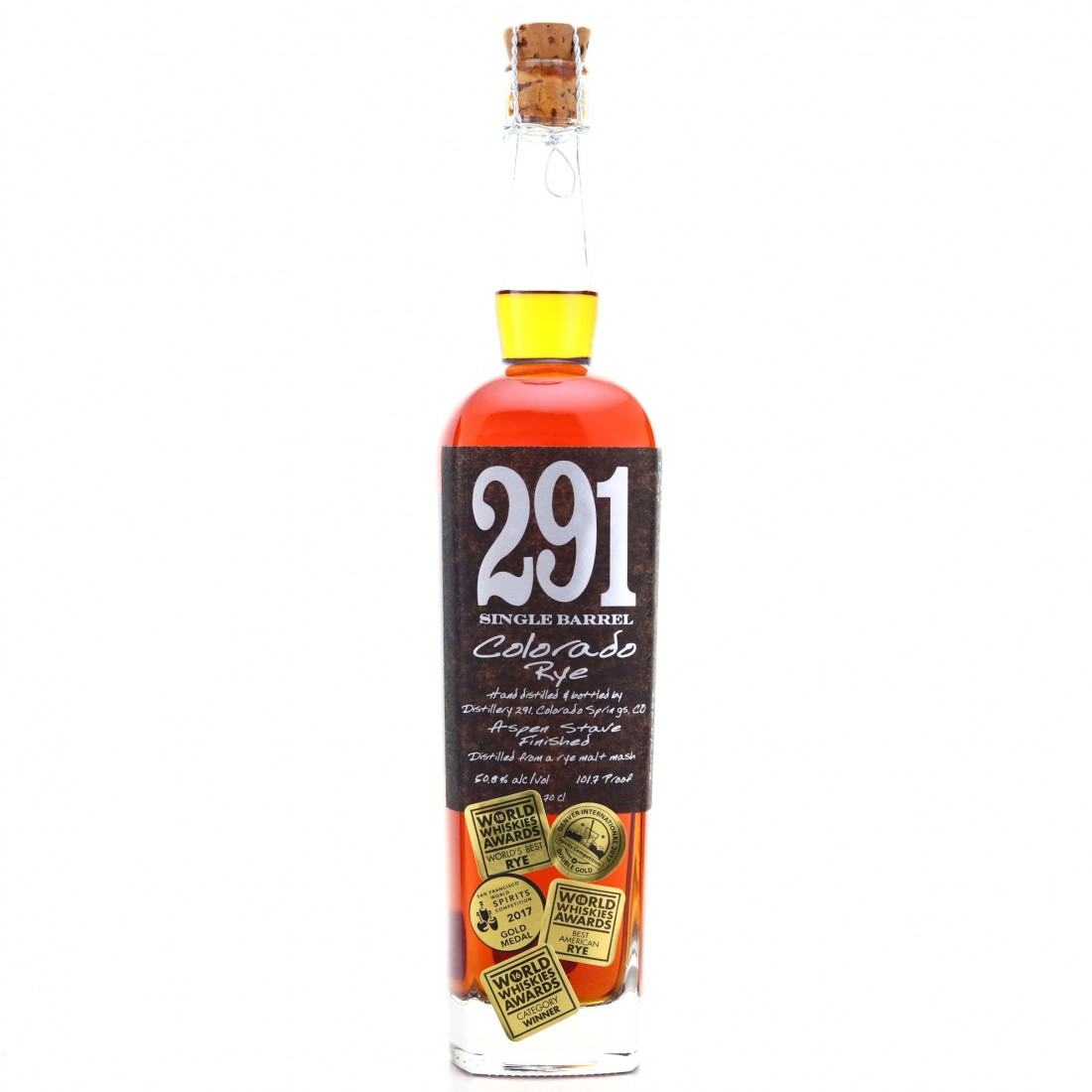 291 Single Barrel Colorado Rye | Whisky Auctioneer