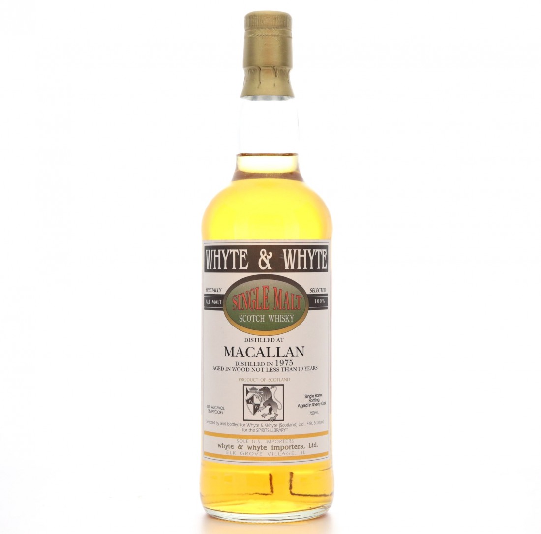 Macallan 1975 Whyte and Whyte 19 Year Old 75cl US Import / Spirits ...