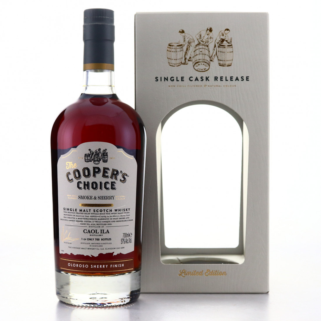 Caol Ila Cooper's Choice Smoke and Sherry 2020 | Whisky Auctioneer