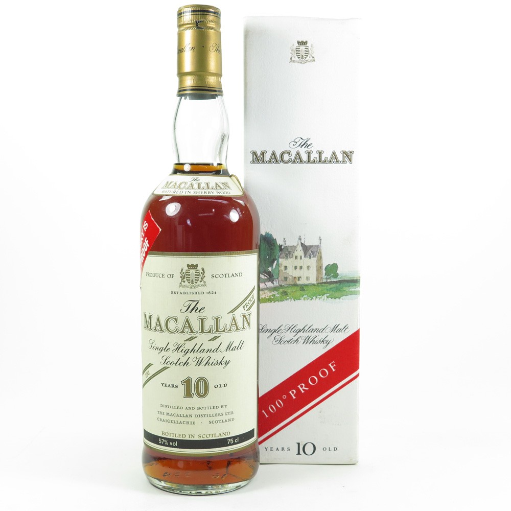 Macallan 10 Year Old 100 Proof 1980s | Whisky Auctioneer