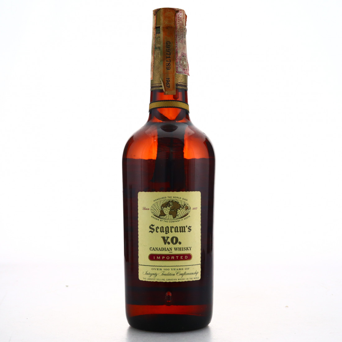 Seagram's VO Canadian Whisky 1960s | Whisky Auctioneer