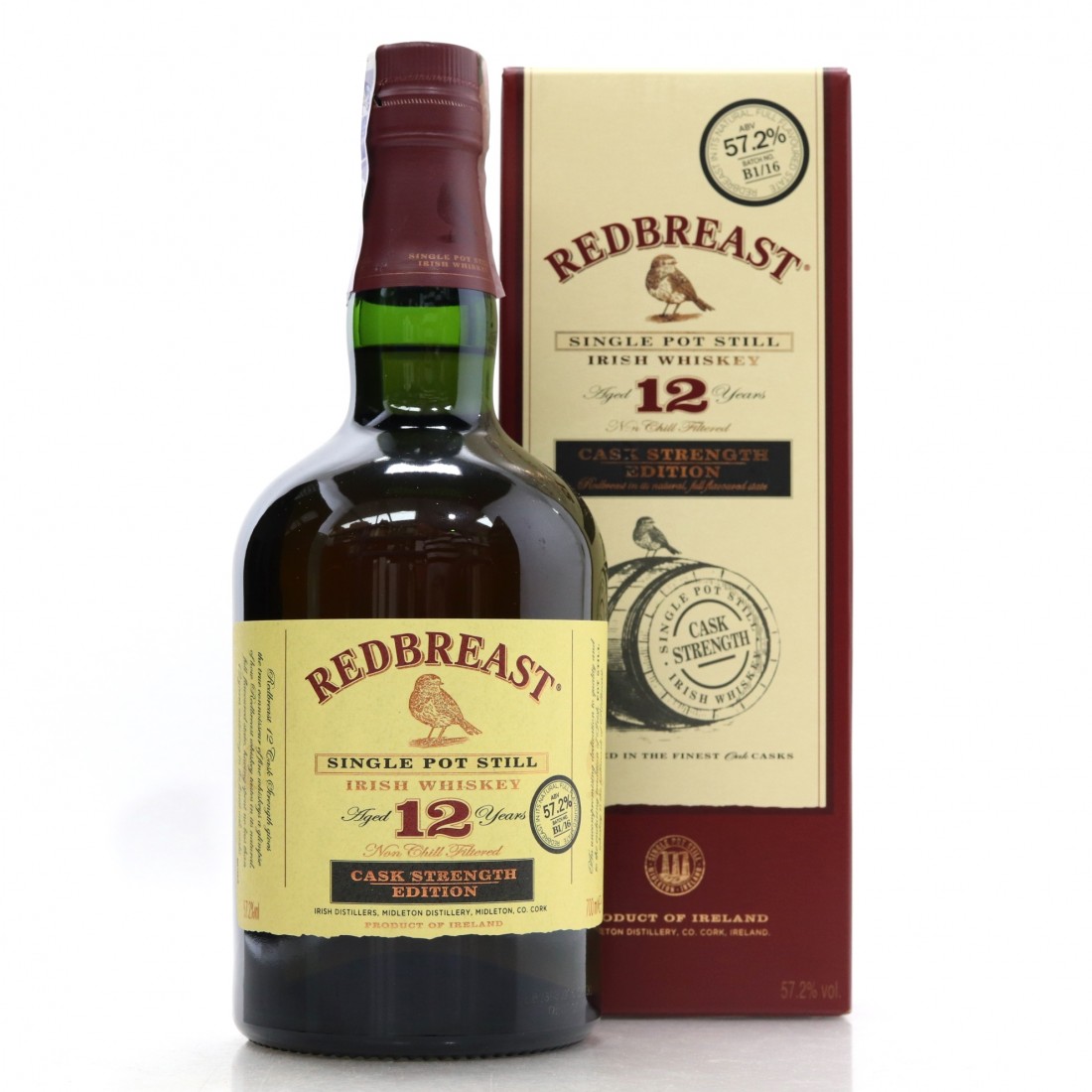 Redbreast 12 Year Old Cask Strength B1/16 | Whisky Auctioneer