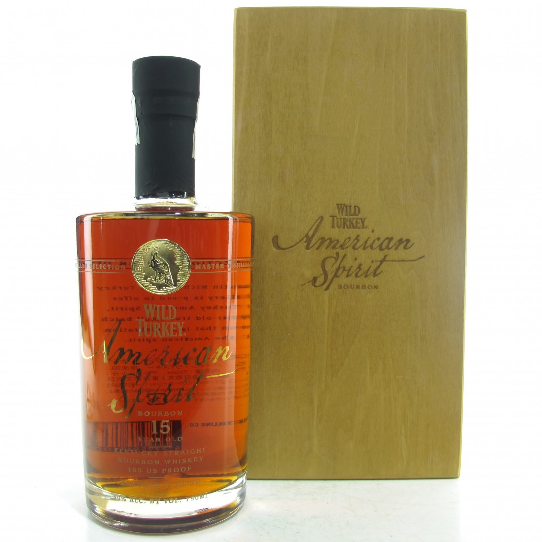Wild Turkey 15 Year Old American Spirit / Master Distiller Selection ...
