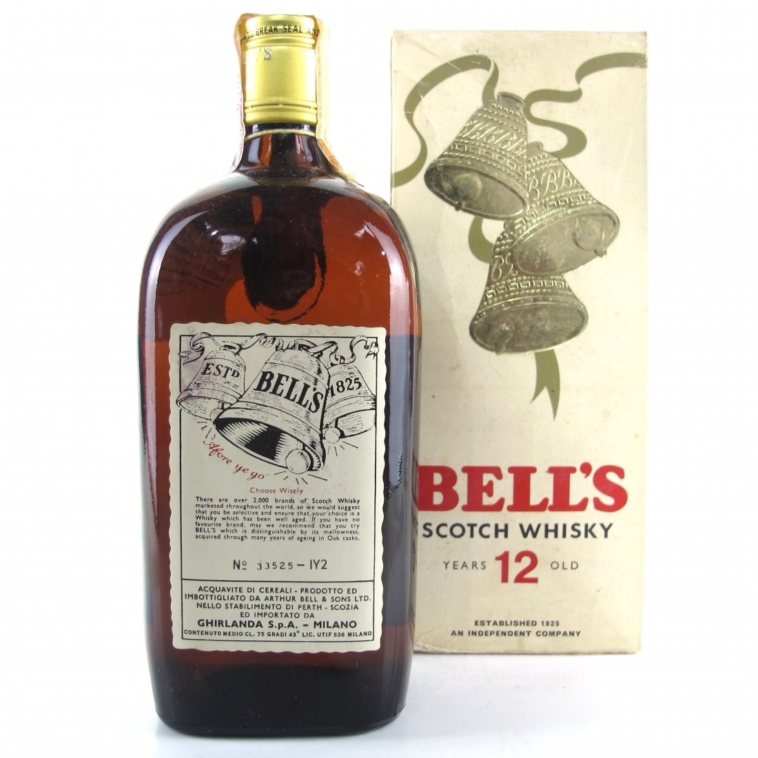Bell's 12 Year Old De Luxe 1960s | Whisky Auctioneer