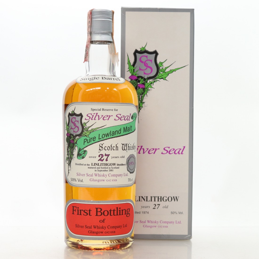 St Magdalene-Linlithgow 1974 Silver Seal 27 Year Old / First Bottling ...