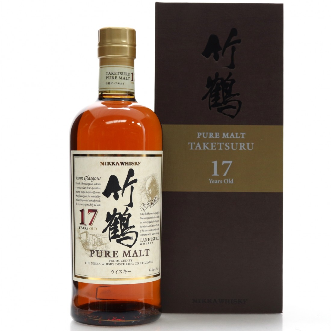 Taketsuru 17 Year Old Pure Malt / Wooden Presentation | Whisky Auctioneer
