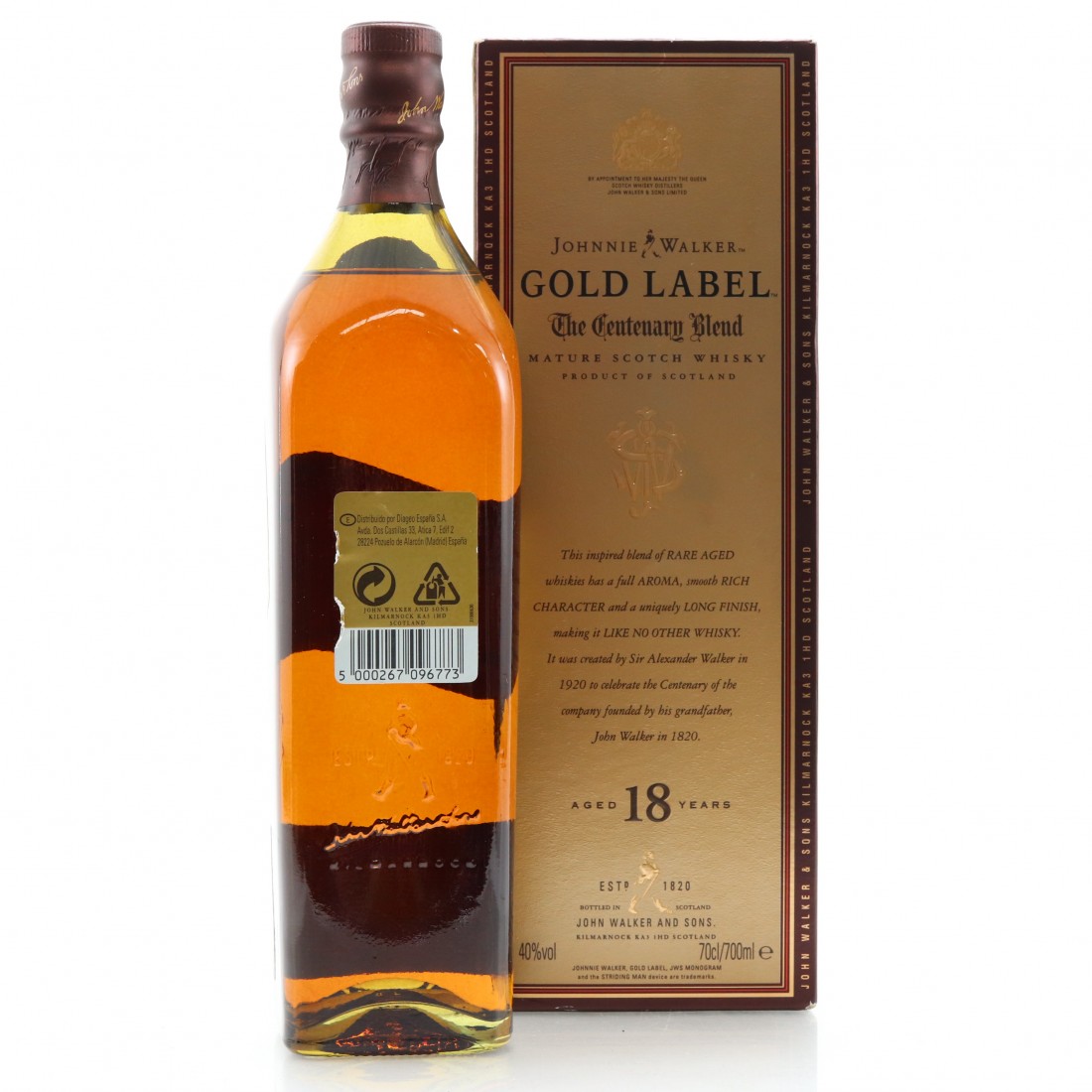 Johnnie Walker Gold Label 18 Year Old Centenary Blend | Whisky Auctioneer