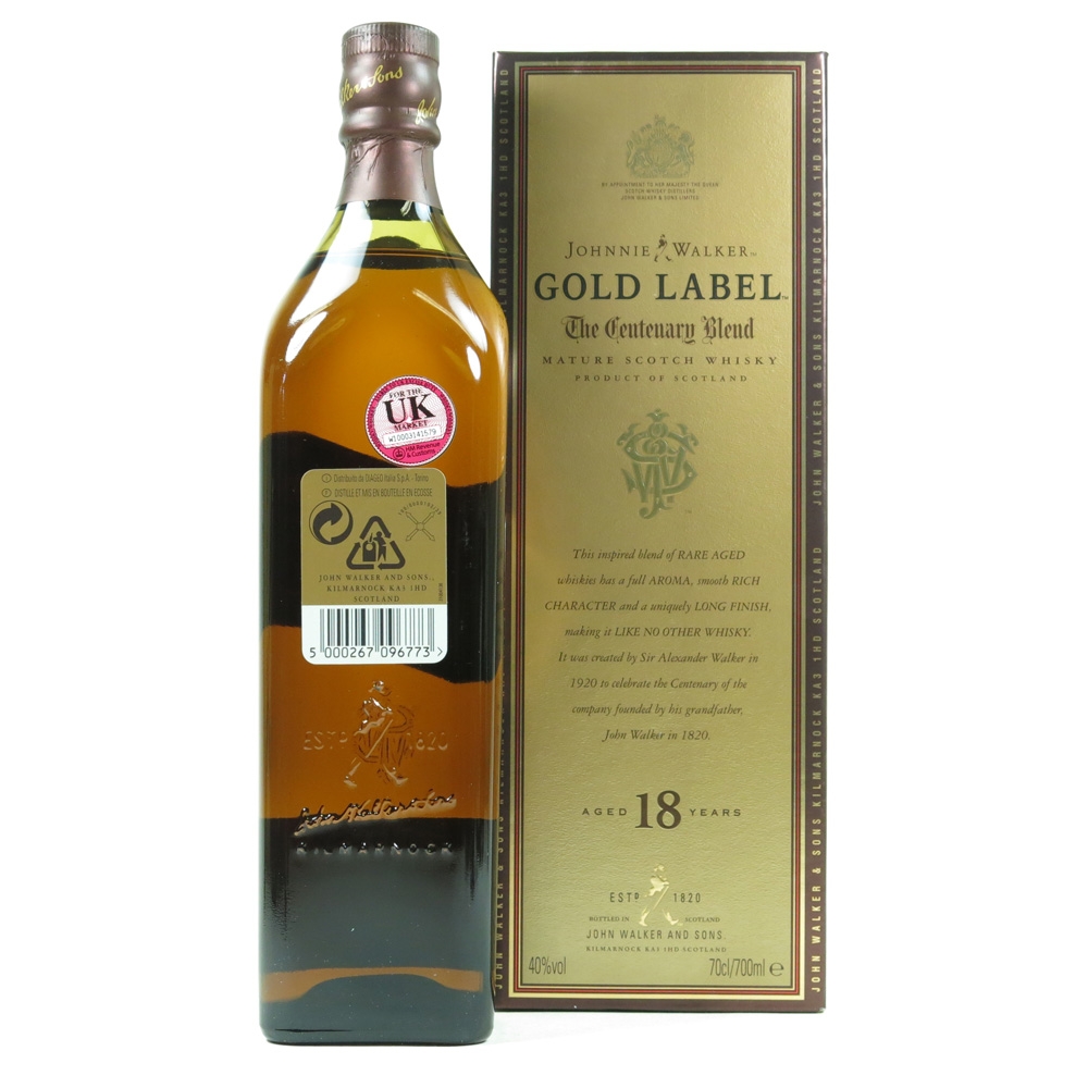 Johnnie Walker Gold label 18 Year Old | Whisky Auctioneer