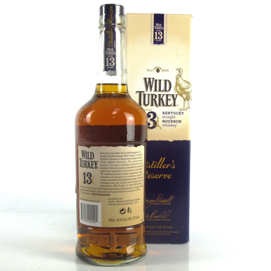 Wild Turkey 13 Year Old Distiller's Reserve | Whisky Auctioneer