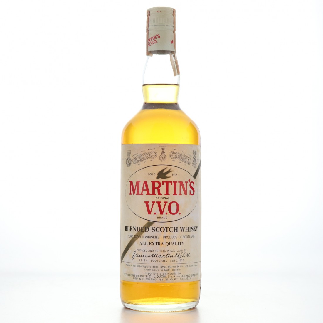 Martin's V.V.O. Scotch Whisky 1960s | Whisky Auctioneer