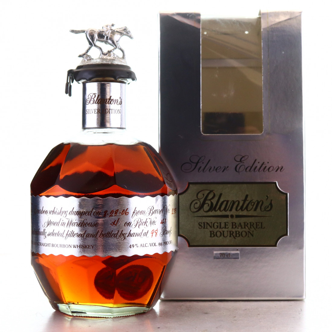 Blanton's Single Barrel Silver Edition Dumped 2006 | Whisky Auctioneer