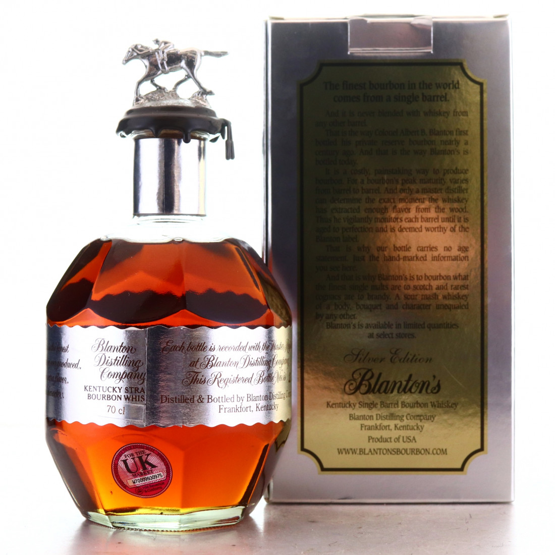 Blanton's Single Barrel Silver Edition Dumped 2006 | Whisky Auctioneer