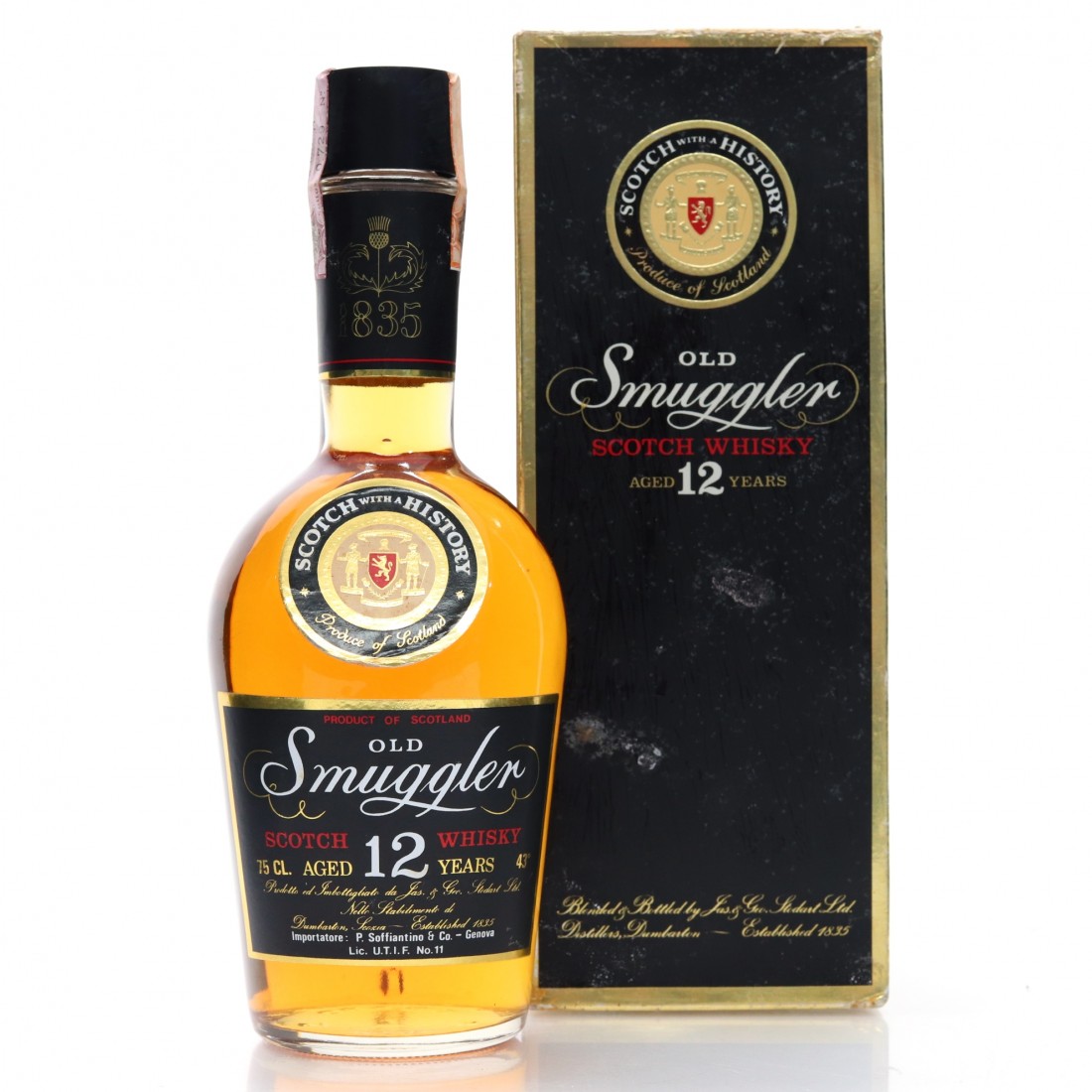 Old Smuggler 12 Year Old Scotch Whisky 1970s | Whisky Auctioneer