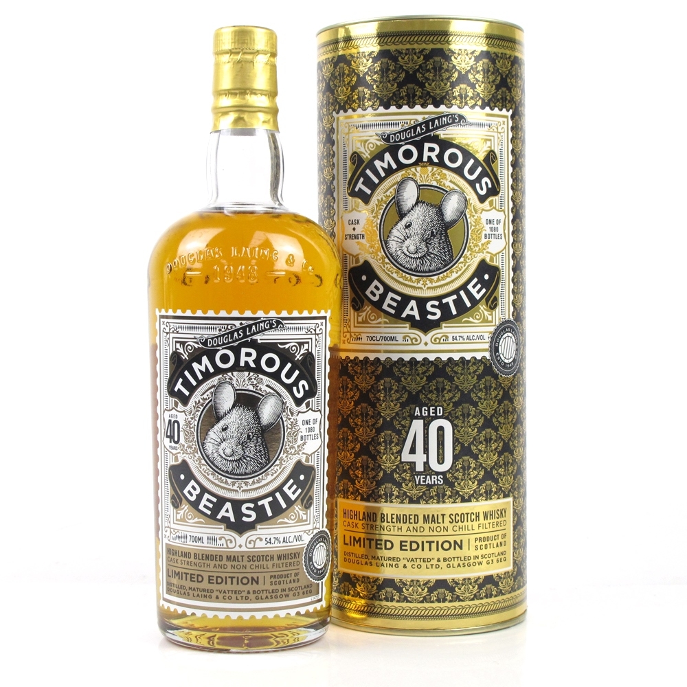 Timorous Beastie 40 Year Old | Whisky Auctioneer