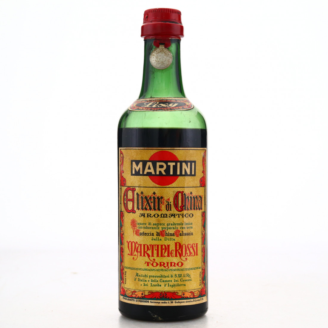 Martini & Rossi Elixir di China 50cl 1950s | Whisky Auctioneer