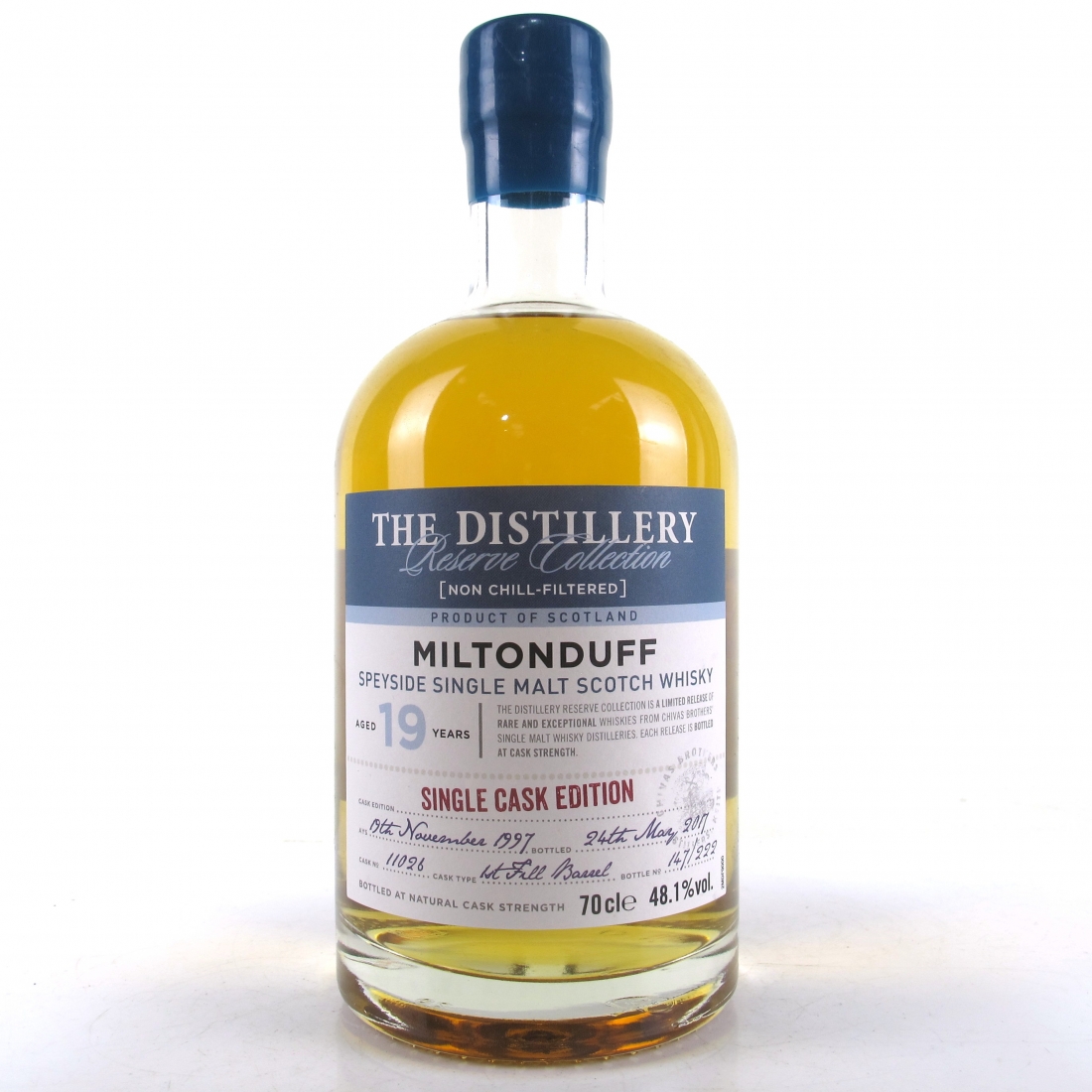 Miltonduff 1997 Single Cask 19 Year Old #11026 / Distillery Exclusive ...