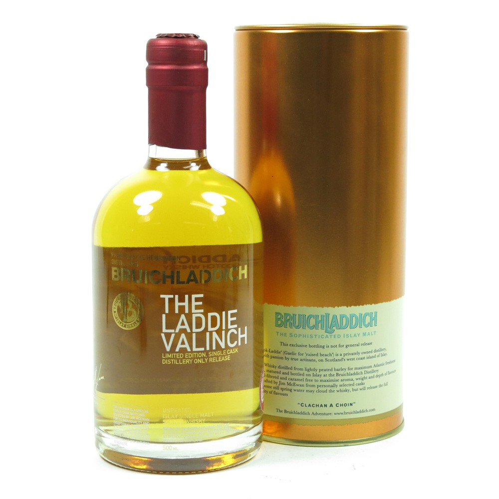 Bruichladdich Valinch 1992 Ailsa and Graham Hayes 22 Year Old | Whisky ...
