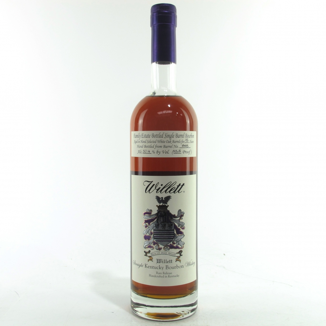 Willett Family Estate 15 Year Old Single Barrel Bourbon #1605 | Whisky ...