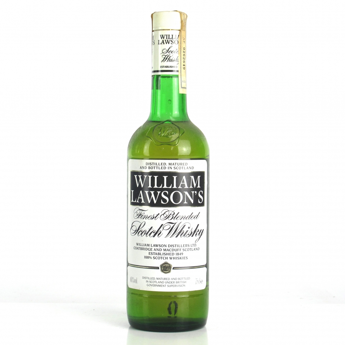 William Lawson's Finest Scotch Whisky 1980s | Whisky Auctioneer