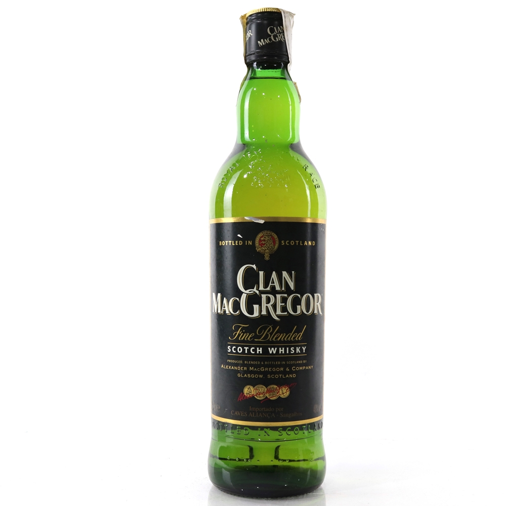 Clan Macgregor Fine Blended Scotch Whisky Auctioneer