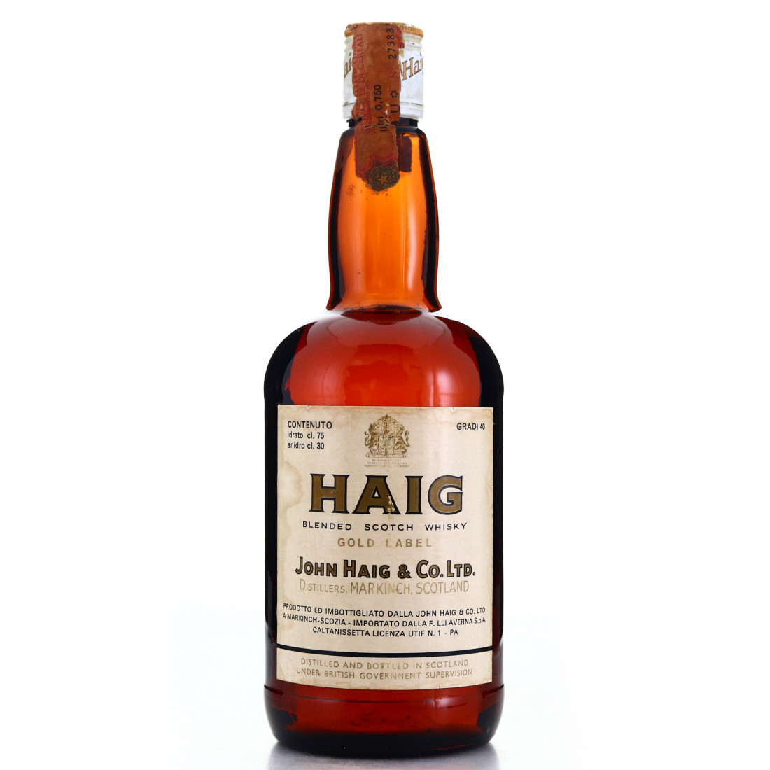Haig Gold Label 1970s | Whisky Auctioneer