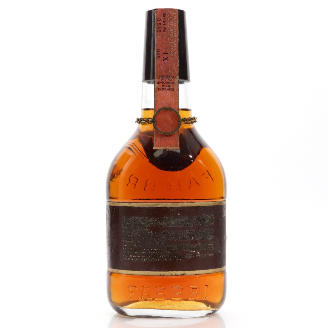 Fabbri Brandy Riserva Cuvedor 1970s | Whisky Auctioneer