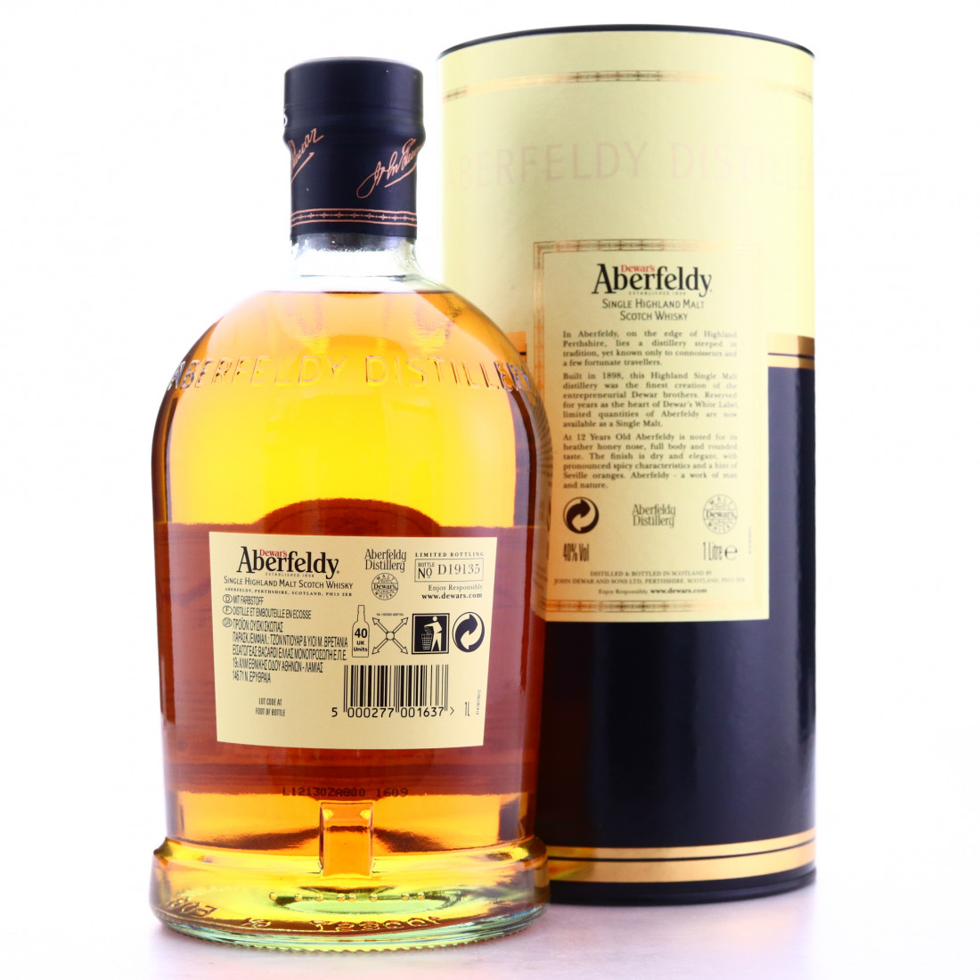 Aberfeldy 12 Year Old 1 Litre | Whisky Auctioneer