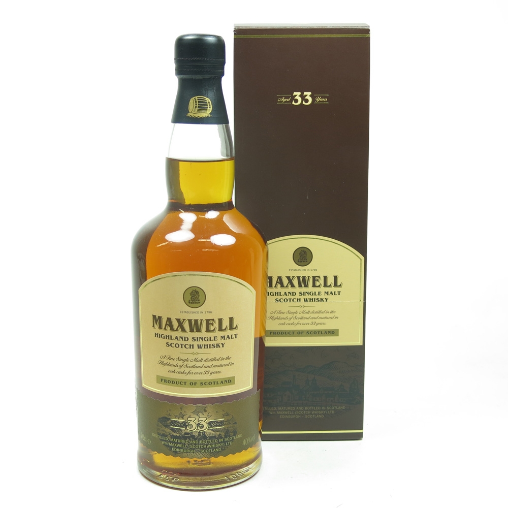Maxwell 1979 33 Year Old | Whisky Auctioneer