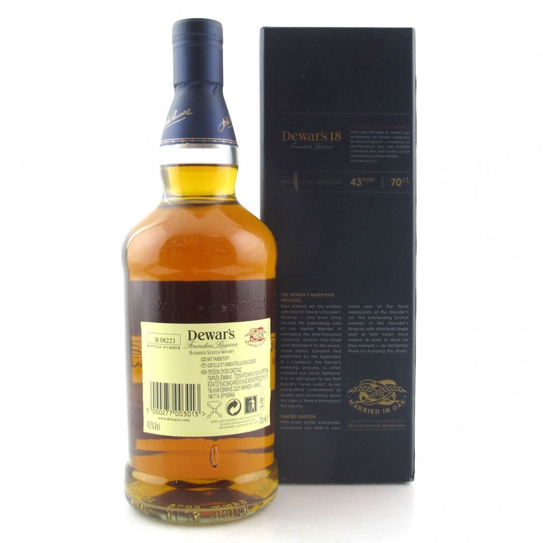 Dewar's 18 Year Old Founder's Reserve | Whisky Auctioneer