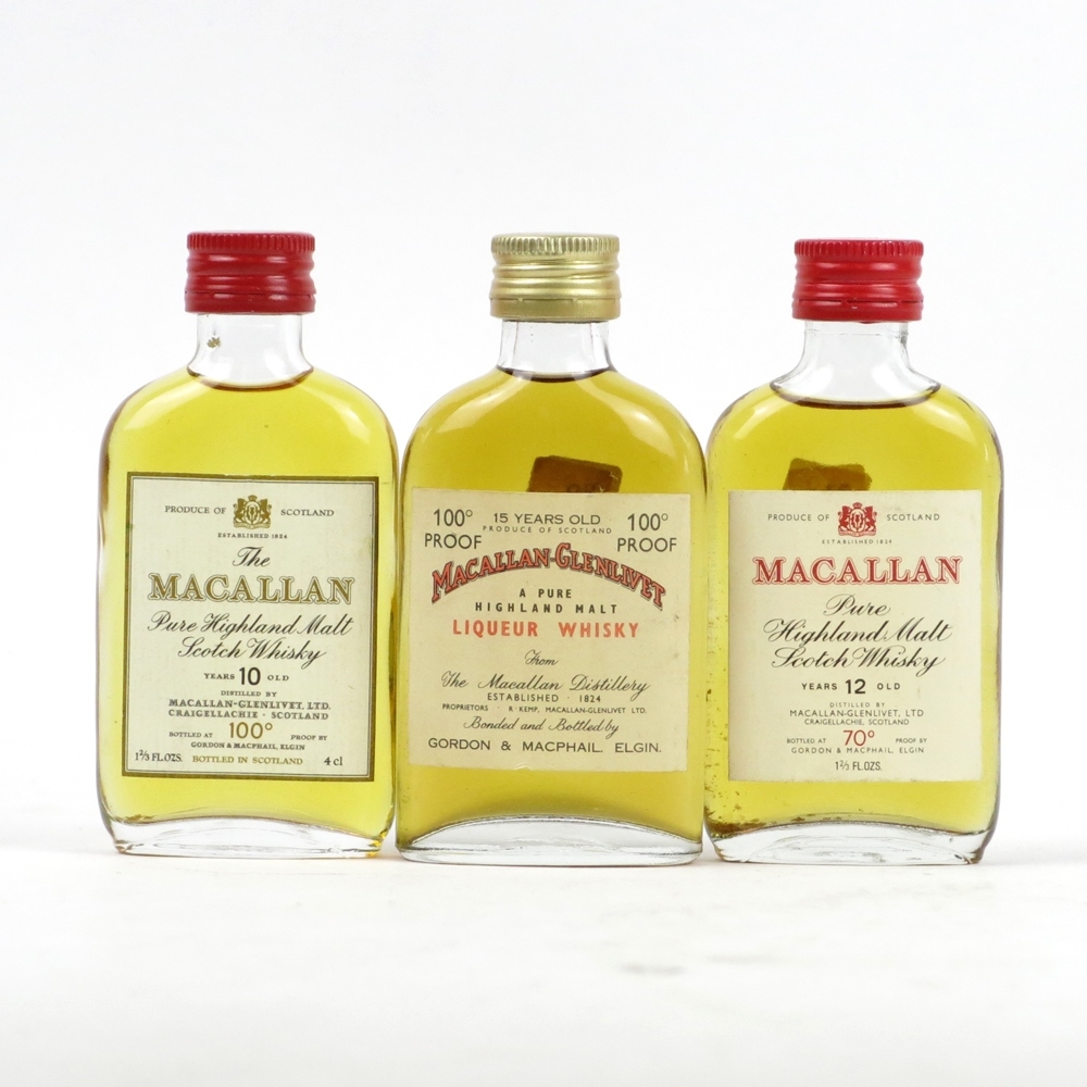 Macallan Miniature Selection 1970s | Whisky Auctioneer