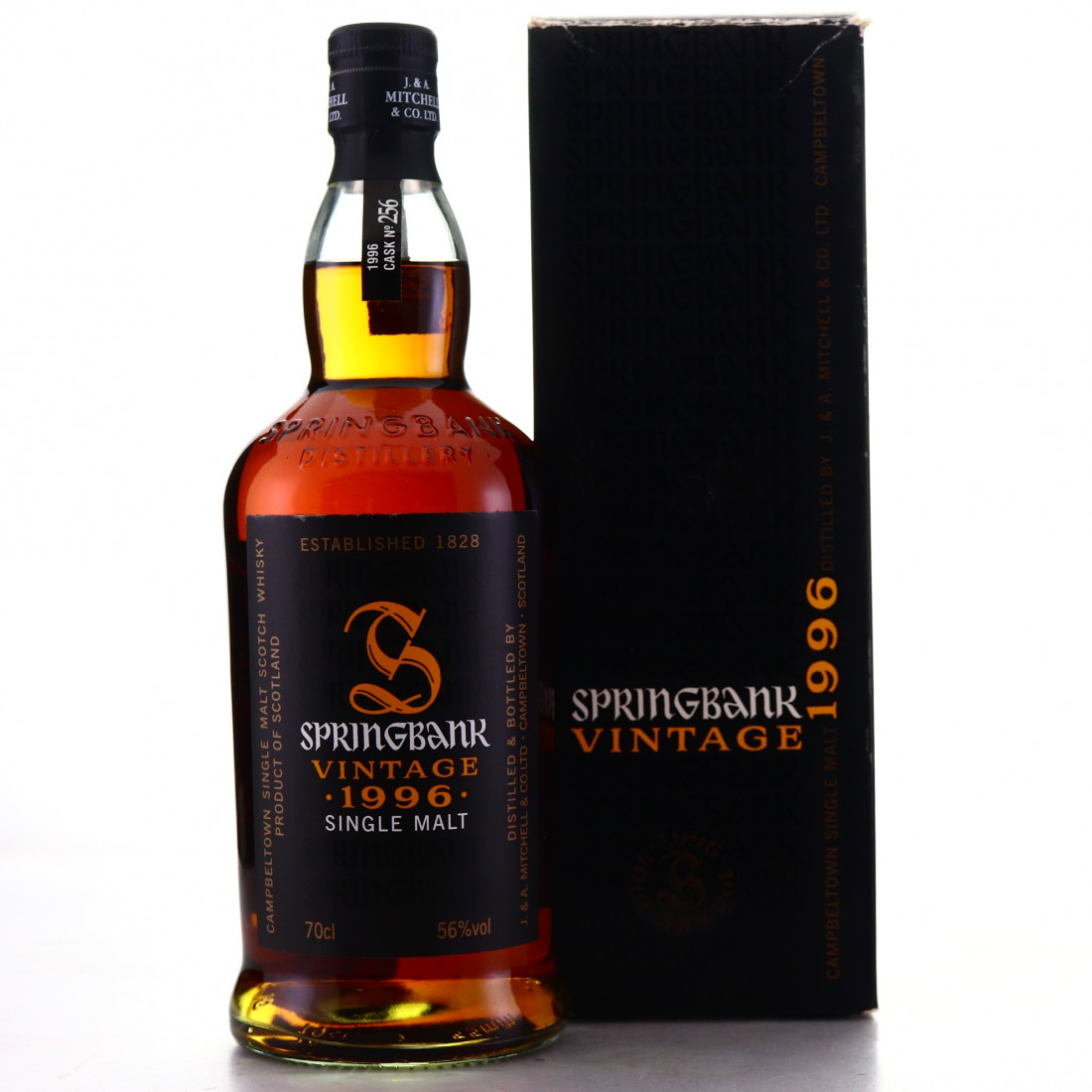 Springbank 1996 Single Cask #256 / Hanseatische Weinhandelsgesellschaft ...