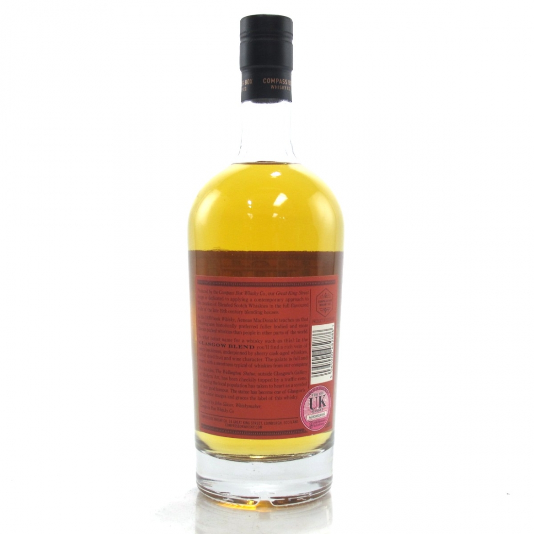 Compass Box Great King Street Glasgow Blend Whisky Auctioneer