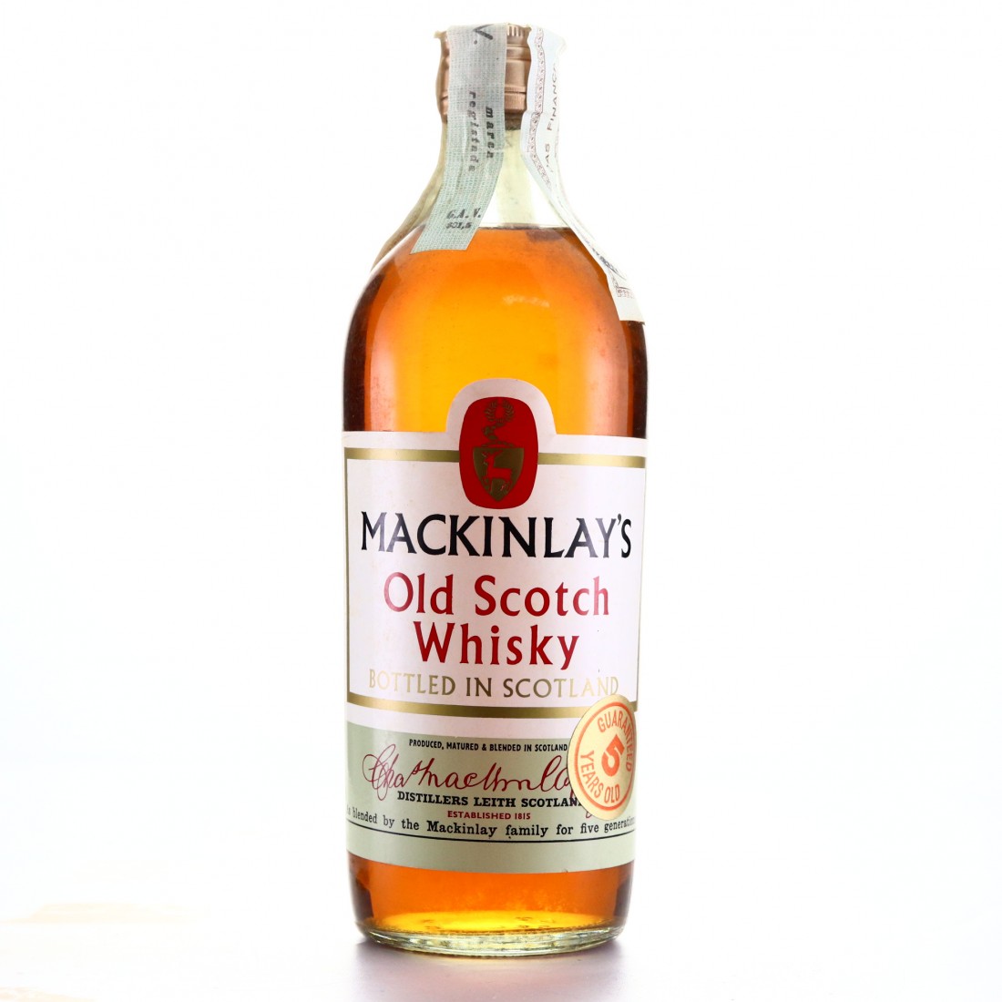 Mackinlay's Old Scotch Whisky 1960s | Whisky Auctioneer