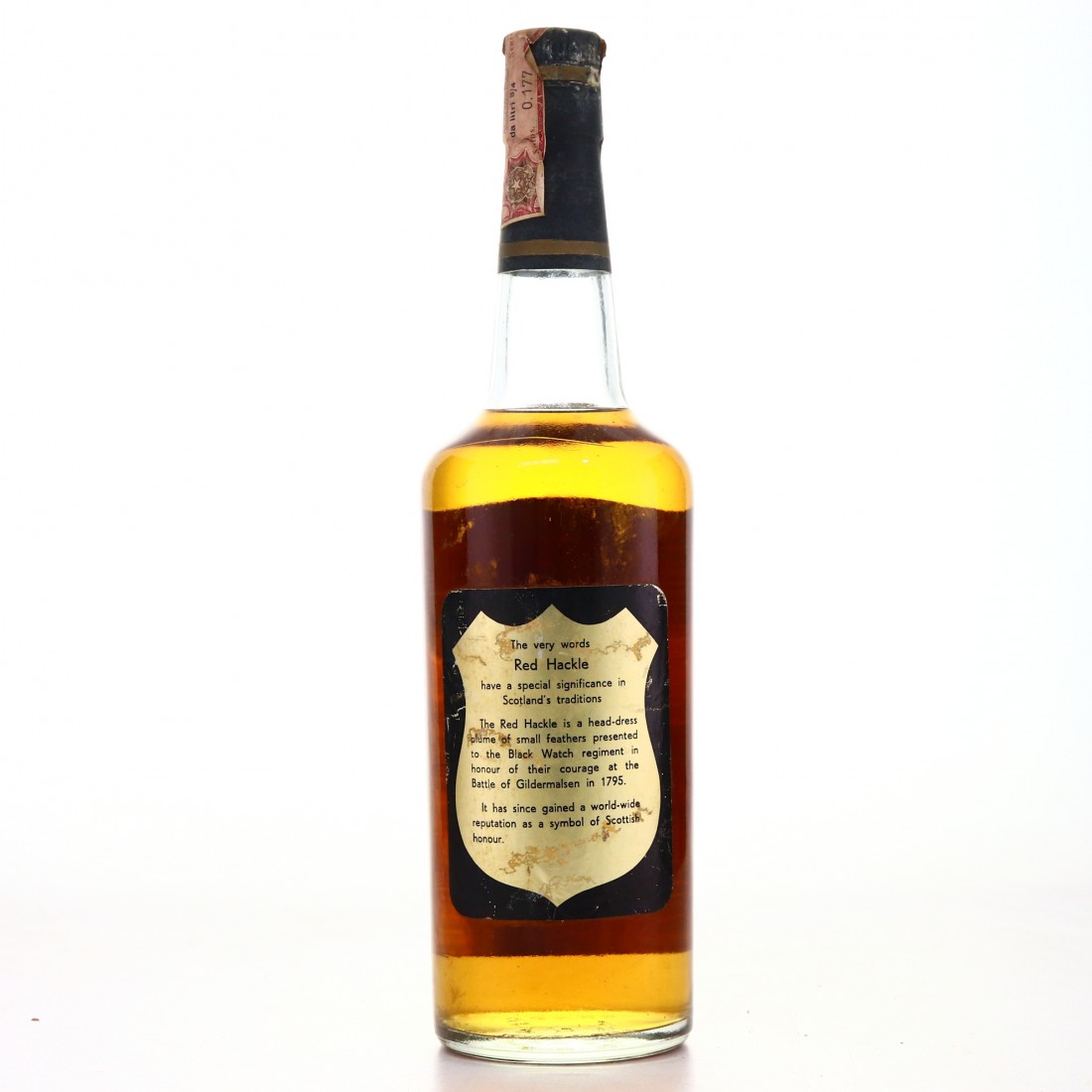 Red Hackle Scotch Whisky 1960s | Whisky Auctioneer