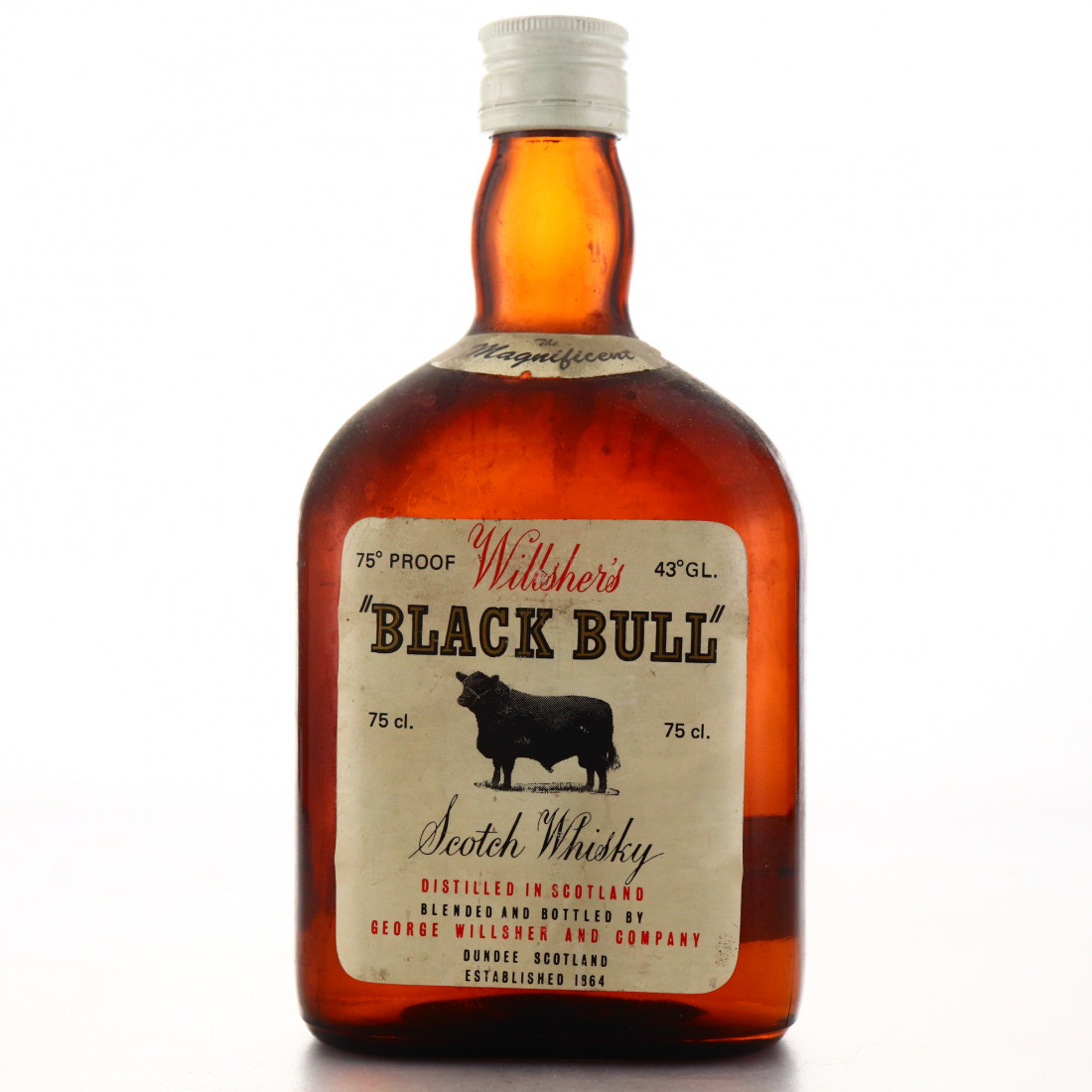 Willsher's Black Bull Scotch Whisky 1970s | Whisky Auctioneer