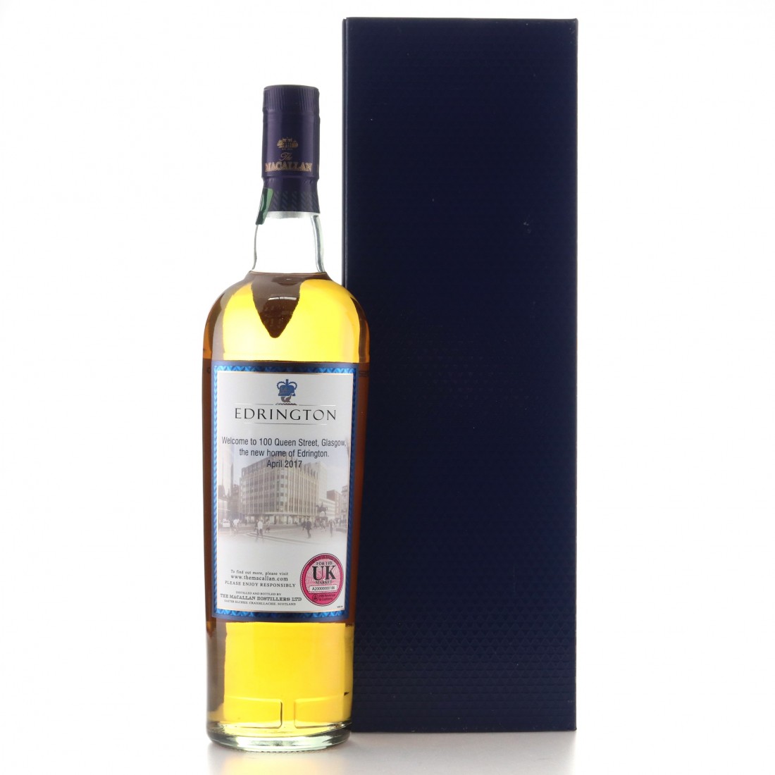 Macallan Welcome to 100 Queen Street / Edrington | Whisky Auctioneer