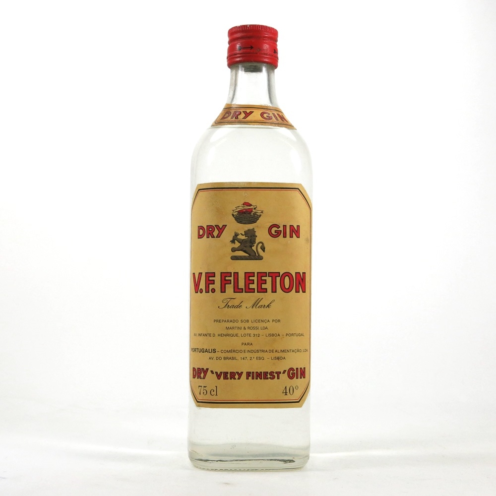 V.F.Fleeton Dry Gin 1970s | Whisky Auctioneer