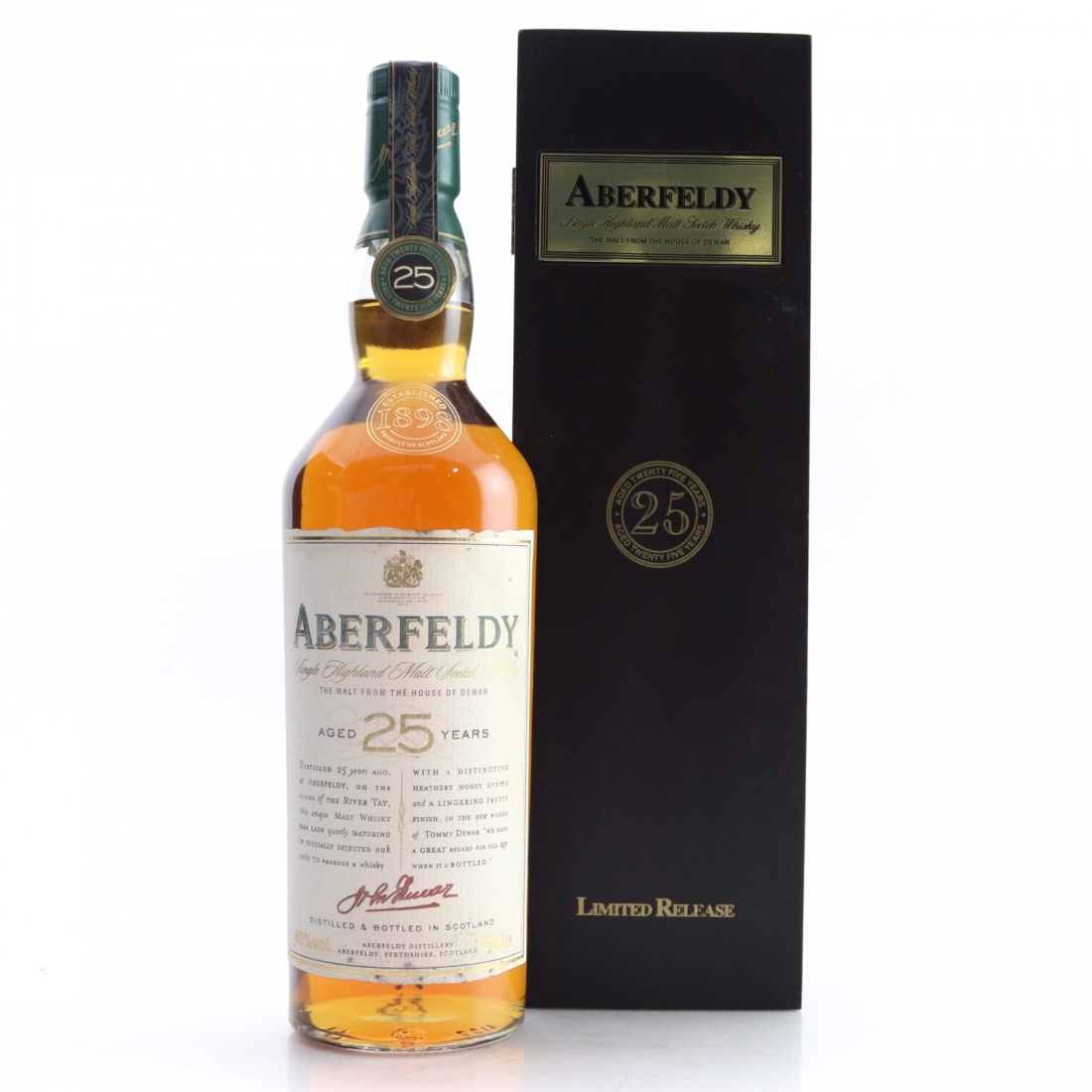 Aberfeldy 25 Year Old Limited Release | Whisky Auctioneer