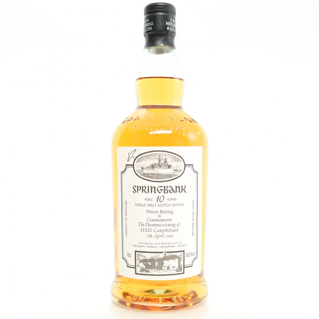 Springbank 10 Year Old Decommissioning HMS Campbeltown | Whisky Auctioneer