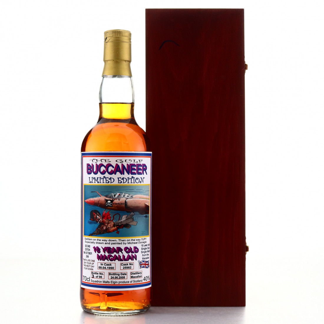 Macallan 1990 Gulf Buccaneer 18 Year Old | Whisky Auctioneer