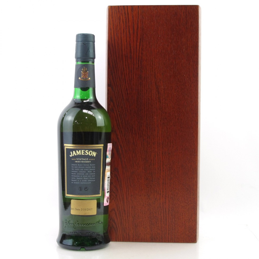 Jameson Rarest Vintage Reserve 2007 Edition | Whisky Auctioneer