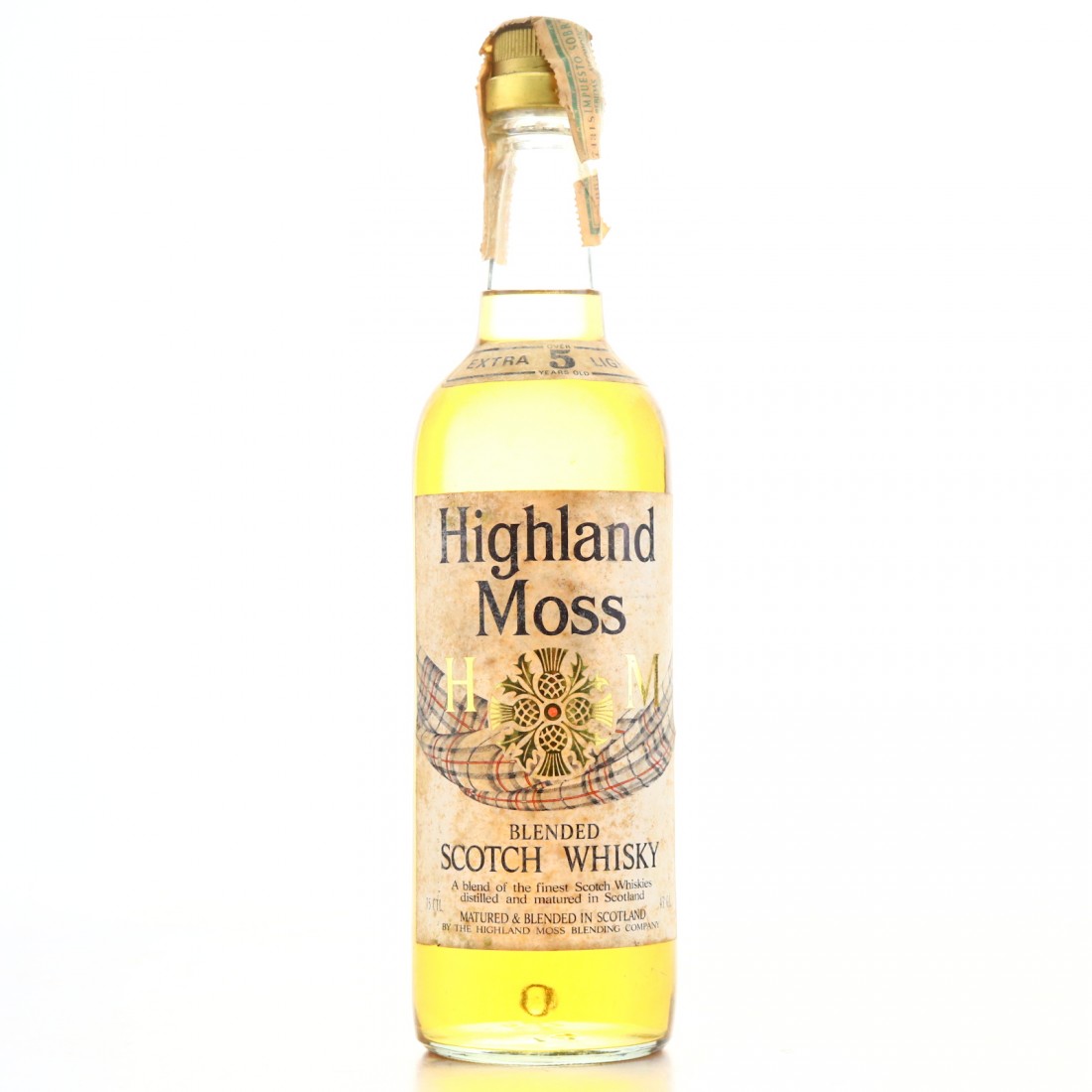 Highland Moss 5 Year Old Scotch Whisky 1970s | Whisky Auctioneer