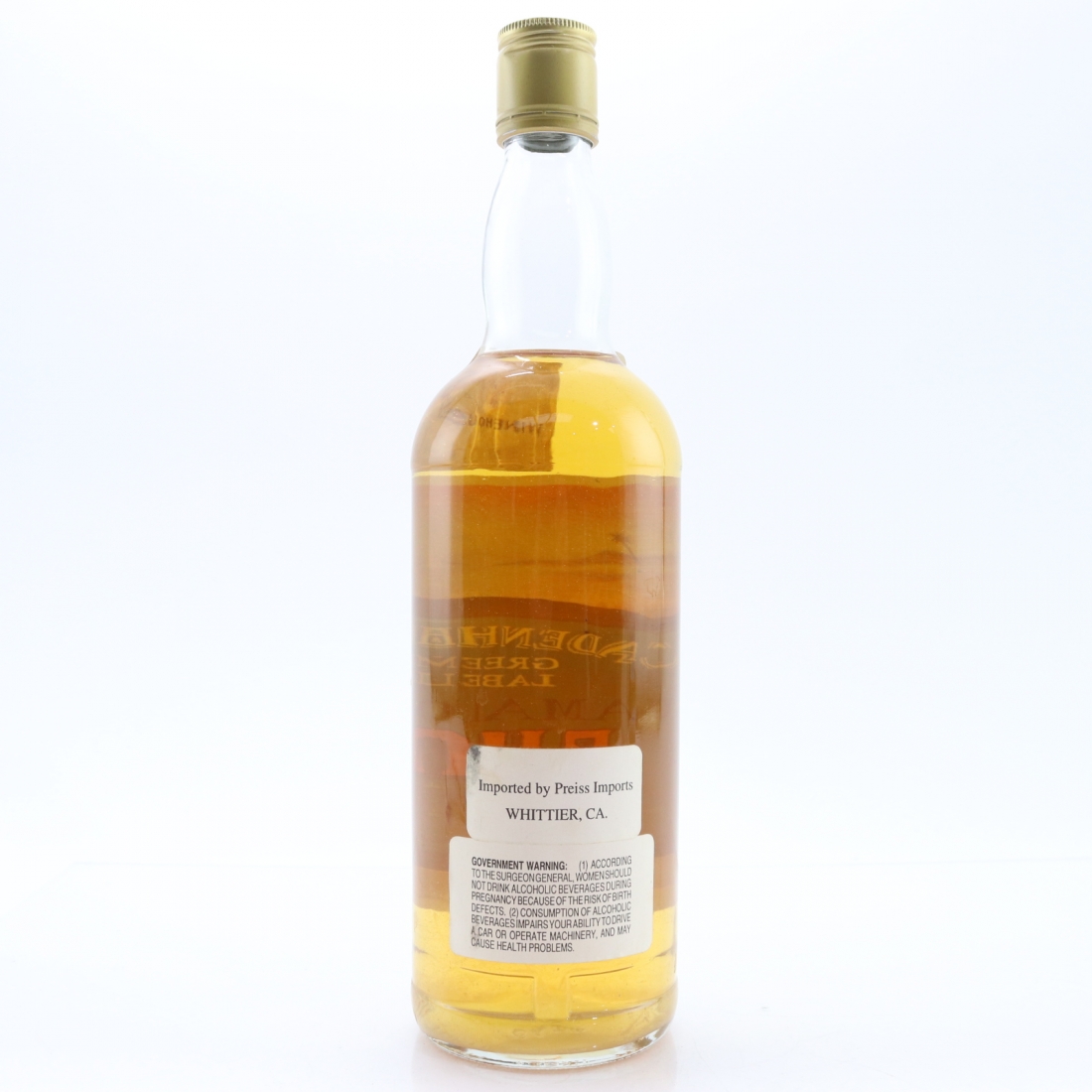 Cadenhead's 18 Year Old Green Label Jamaican Rum 75cl / US Import ...