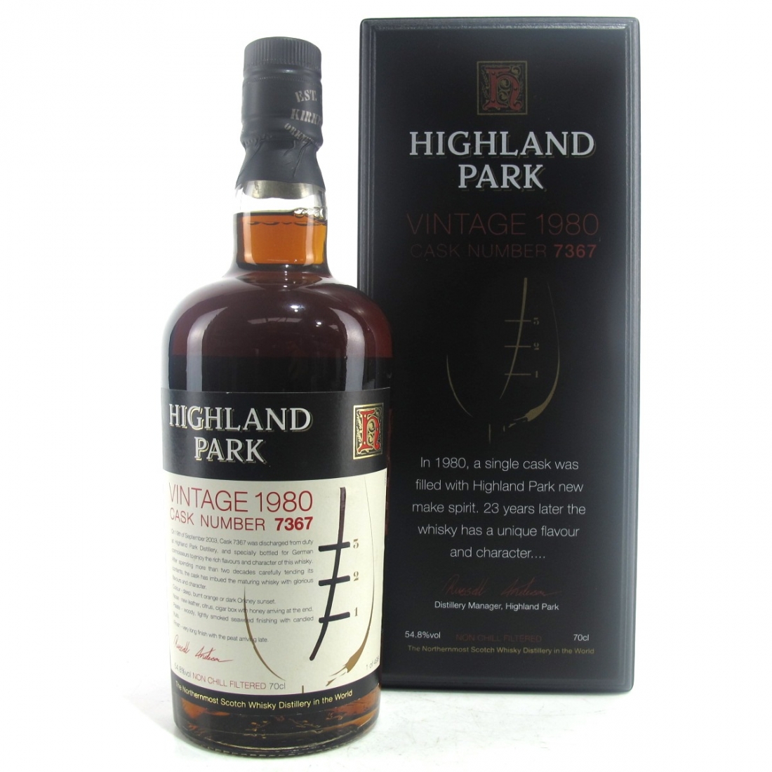Highland Park 1980 Single Cask #7367 / German Exclusive | Whisky Auctioneer Highland Park 1980 Single Cask #7367 / German Exclusive | Whisky Auctioneer