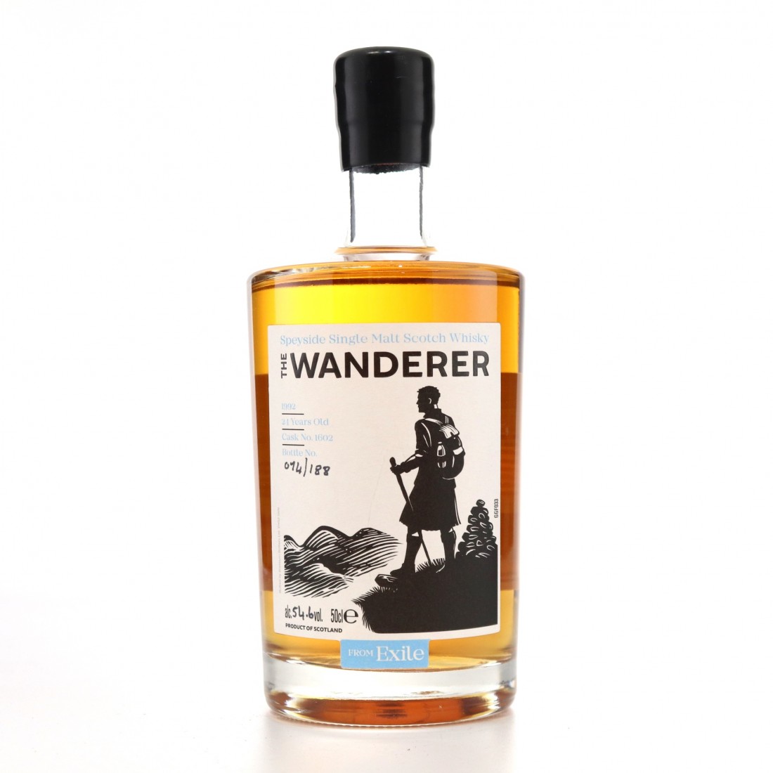 Exile 'The Wanderer' 1992 Speyside Malt 24 Year Old 50cl | Whisky ...