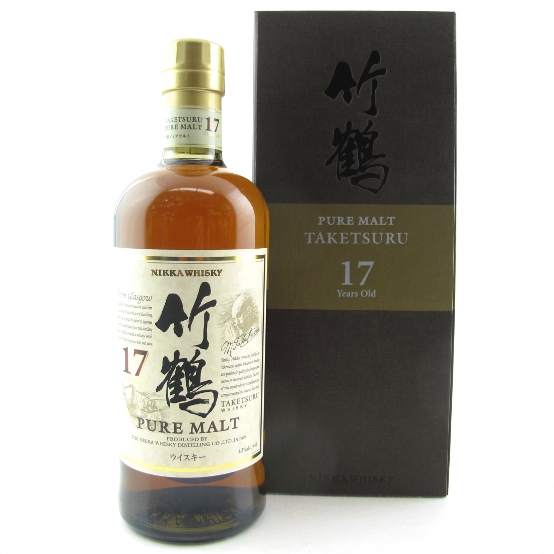 Taketsuru 17 Year Old Pure Malt / Wooden Presentation | Whisky Auctioneer