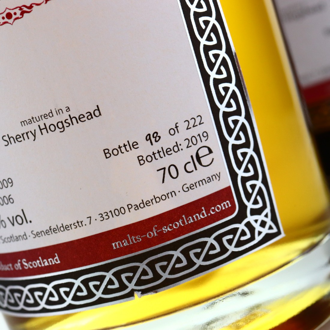 Inchgower 2006 Malts of Scotland Sherry Hogshead | Whisky Auctioneer