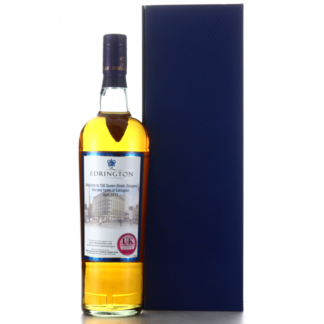 Macallan Welcome to 100 Queen Street / Edrington | Whisky Auctioneer