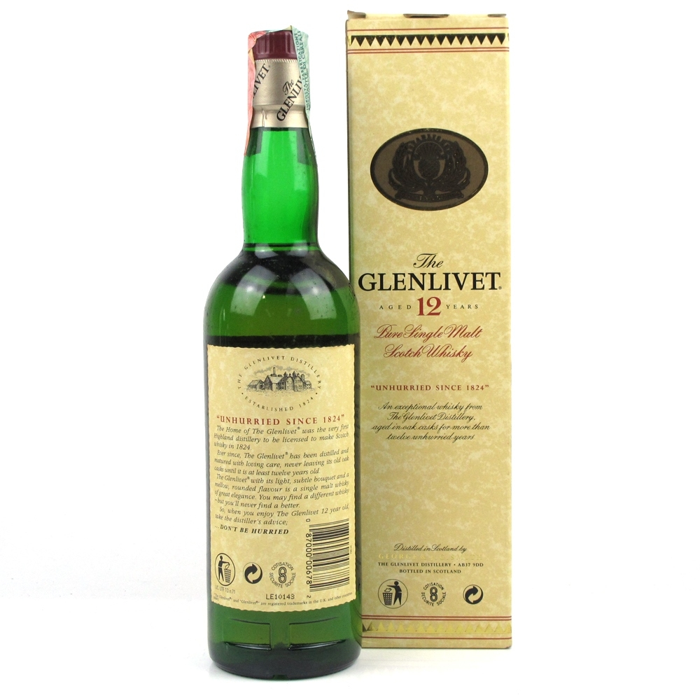 Glenlivet 12 Year Old 1990s | Whisky Auctioneer