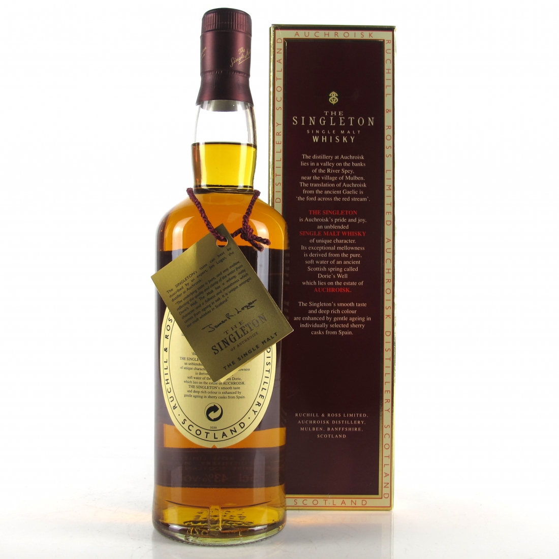 Singleton of Auchroisk 10 Year Old 1980s | Whisky Auctioneer